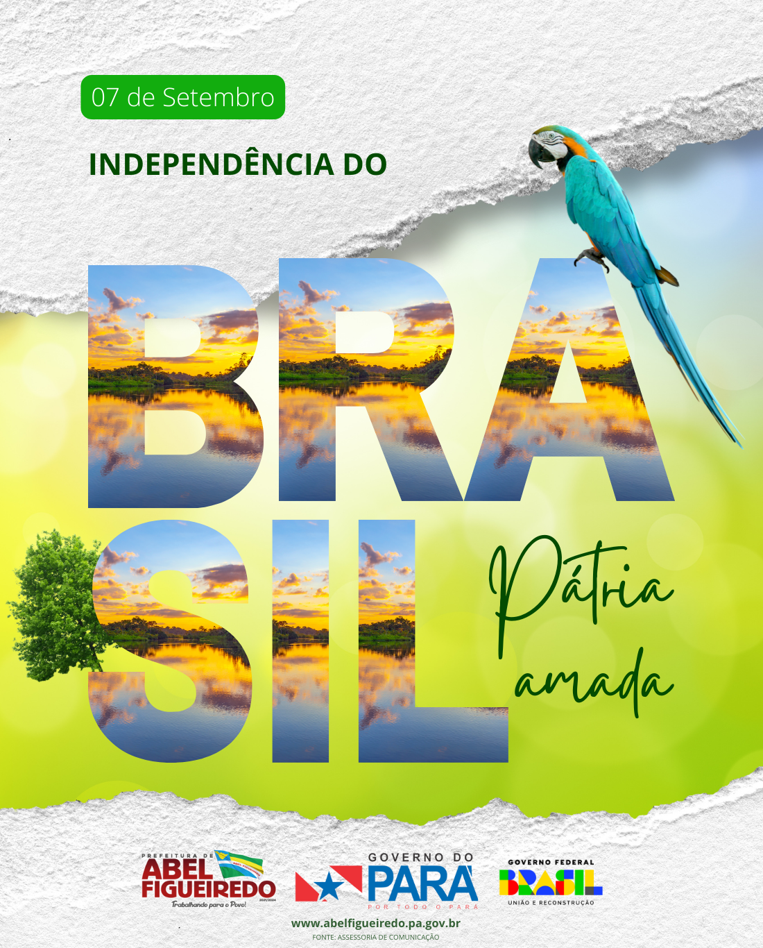 7 de Setembro, Feriado da Independência do Brasil. - Prefeitura ...